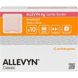 EurimPharm Arzneimittel Allevyn Ag Gentle Border 10x10 cm Wundverband 10 St