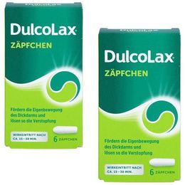 Dulcolax Suppositorien Doppelpackung (2x 6St) 2 St
