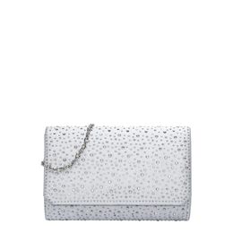 Mascara Clutch Damen Gr&ouml;&szlig;e One Size silber