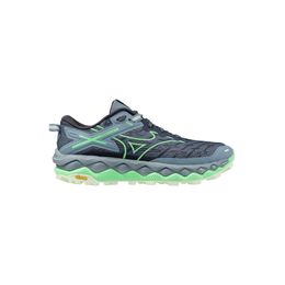Mizuno Laufschuh 'Wave Mujin 10' Damen Gr&ouml;&szlig;e 38.5 blau / dunkelgrau / gr&uuml;n / schwarz