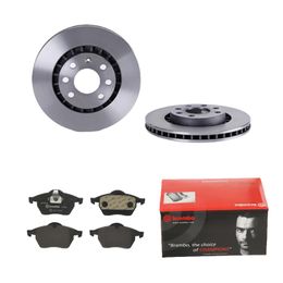 Brembo Bremsensatz, Scheibenbremse 1420-55383 vorne rechts links innenbel&uuml;ftet 256mm f&uuml;r PONTIAC VAUXHALL SAAB OPEL CHEVROLET 90250546 9198688 9195146