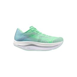 Mizuno Laufschuh 'Wave Rebellion Flash 2' Damen Gr&ouml;&szlig;e 41 hellblau / hellgr&uuml;n / wei&szlig;