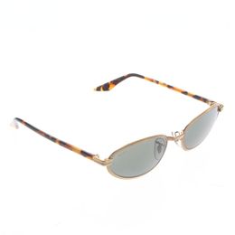 Ray-Ban Sonnenbrille Herren Gr&ouml;&szlig;e One Size Second Hand gold