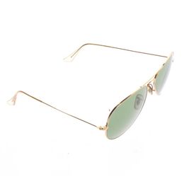 Ray-Ban Sonnenbrille Damen Gr&ouml;&szlig;e One Size Second Hand gold