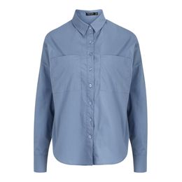 Nasty Gal Petite Bluse Damen Gr&ouml;&szlig;e XXS rauchblau