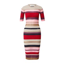 Sonia Rykiel Kleid Damen Gr&ouml;&szlig;e L navy / lila / rosa / rot