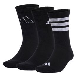 adidas Sportswear Sportsocken 'Logo 3 Pairs' Damen Gr&ouml;&szlig;e 43/45 schwarz / wei&szlig;