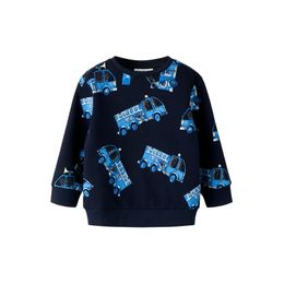 name it Sweatshirt 'NMMRADIM' Jungen Gr&ouml;&szlig;e 104 azur / pastellblau / dunkelblau