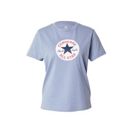Converse T-Shirt 'CHUCK' Damen Gr&ouml;&szlig;e M navy / hellblau / rot / wei&szlig;