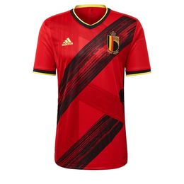 adidas Sportswear Trikot 'Belgien Home EM 2020' Herren Größe XXXL gelb / rot / karminrot / schwarz