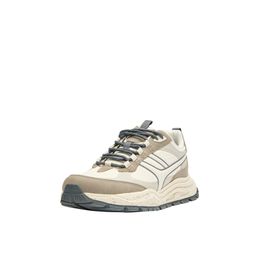 Pull&Bear Pull&bear Sneaker Herren Gr&ouml;&szlig;e 40 beige / camel / dunkelgrau / wei&szlig;