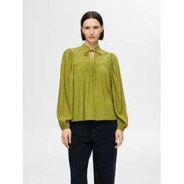 Selected Bluse 'SLFKATERINE' Damen Gr&ouml;&szlig;e S kiwi