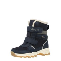 Lico Snowboots 'Lerum V' M&auml;dchen Gr&ouml;&szlig;e 31 creme / dunkelblau / grau