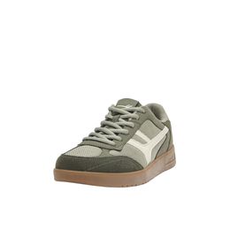Pull&Bear Pull&bear Sneaker Herren Gr&ouml;&szlig;e 43 hellbeige / khaki / oliv