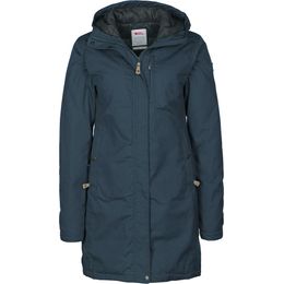 Fj&auml;llr&auml;ven Fj&auml;llr&auml;ven Raincoat 'Kiruna' female Blue size XS