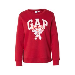 GAP Sweatshirt Damen Gr&ouml;&szlig;e M blutrot / hellrot / wei&szlig;