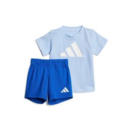 adidas Sportswear Trainingsanzug 'I BL 160' Jungen Größe 98 blau / hellblau / weiß