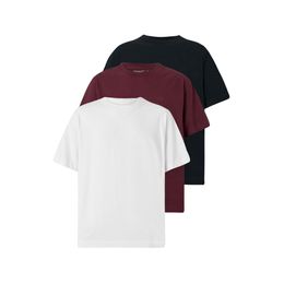 Abercrombie & Fitch Abercrombie & Fitch T-Shirt Herren Gr&ouml;&szlig;e XS weinrot / schwarz / wei&szlig;