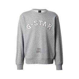 G-Star Raw G-star Sweatshirt Herren Gr&ouml;&szlig;e L grau / dunkelgrau / wei&szlig;