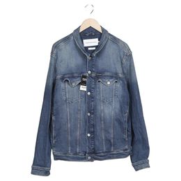 Calvin Klein Jeans Jacke Herren Gr&ouml;&szlig;e XXL Second Hand blau