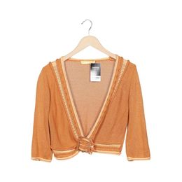 Biba Strickjacke Damen Gr&ouml;&szlig;e S Second Hand orange
