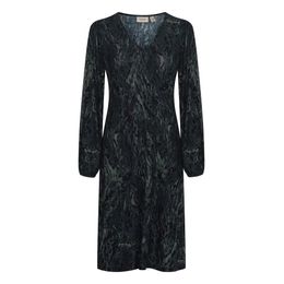 Fransa Kleid 'Savoy' Damen Gr&ouml;&szlig;e 44 gr&uuml;n / tanne / schwarz Winterkleid