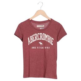 Abercrombie & Fitch Abercrombie & Fitch T-Shirt Damen Gr&ouml;&szlig;e XS Second Hand rot