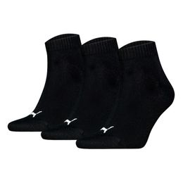 Puma Socken Damen Gr&ouml;&szlig;e 35/38 schwarz / wei&szlig;