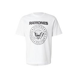 Jack & Jones Premium T-Shirt 'JPRBLURAMONES' Herren Gr&ouml;&szlig;e S schwarz / wei&szlig;