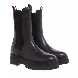 Tommy Hilfiger Stiefel & Boots - Monochromatic Boot - Gr. 39 (EU) - in Schwarz - f&uuml;r Damen