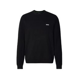 BOSS Pullover 'Motum-X' Herren Gr&ouml;&szlig;e S schwarz / wei&szlig;