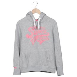 Superdry Kapuzenpullover Damen Größe L Second Hand grau
