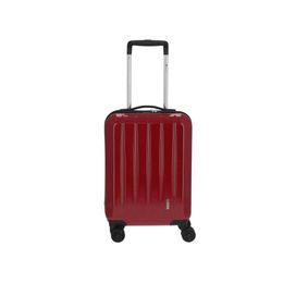 Check.In London 2.0 - 4-Rollen-Trolley 50 cm (orange) in weiss | Gr.: onesize