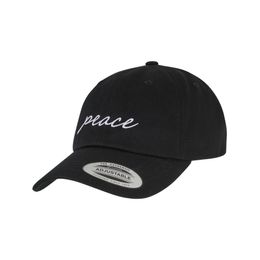 Mister Tee Cap "Peace Dad Cap" in Schwarz | Gr.: onesize