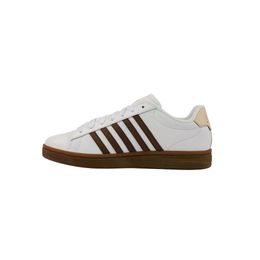 K-Swiss Sneaker 'Court Tiebreak II' Herren Gr&ouml;&szlig;e 45 braun / wei&szlig;