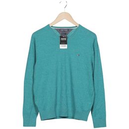 Tommy Hilfiger Pullover Herren Gr&ouml;&szlig;e M Second Hand t&uuml;rkis