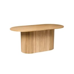 Beliani Esszimmertisch LUNNIN in Braun - (W) 180 x (H) 75 x (L) 90 cm | Gr.: onesize