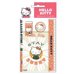 Hello Kitty Stay Sunny Schreibwarenset 5-teilig | Gr.: onesize
