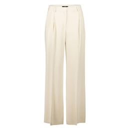 Zero Pleat-Front Pants female Beige size 36