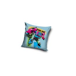 Transformers Kissenbezug 40x40cm &ndash; Optimus Prime Velours | Gr.: onesize