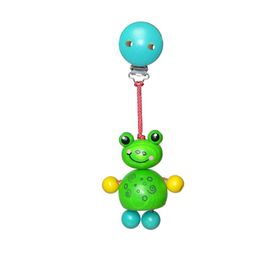 Hess Holzspielzeug Clipfigur "Frosch Toni" in Bunt | Gr.: onesize