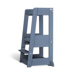 tiSsi Entdeckerturm / Lernturm FELIX mitwachsend taubenblau | Gr.: onesize