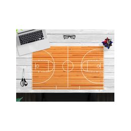 cover-your-desk.de Schreibtischunterlage &ndash; &ldquo;Basketball Court&ldquo; (L)64 x (B)40 cm | Gr.: onesize