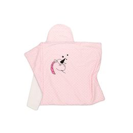 BABY LAL Badetuch mit Kapuze "EINHORN" in Rosa - (L) 72 x (B) 95cm | Gr.: onesize