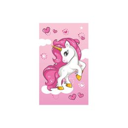 Einhorn Handtuch 30x50cm &ndash; Weiches Tuch f&uuml;r Kinder | Gr.: onesize