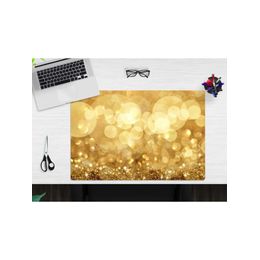 cover-your-desk.de Schreibtischunterlage &ndash; &ldquo;Funkelndes Gold&ldquo; (L)60 x (B)40 | Gr.: onesize