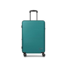 Franky Dallas 3.0 4 Rollen Trolley M 65 cm mit Dehnfalte in turquoise | Gr.: onesize