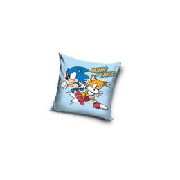 Sonic Tails Kissenbezug 40x40cm &ndash; Kinder Deko Kissenh&uuml;lle | Gr.: onesize