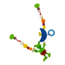 Hess Holzspielzeug Wagenkette "Frosch" in Bunt | Gr.: onesize
