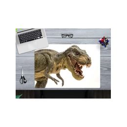 cover-your-desk.de Schreibtischunterlage &ndash; &ldquo;Dinosaurier Tyrannosaurus Rex&ldquo; (L)60 x (B)40 | Gr.: onesize